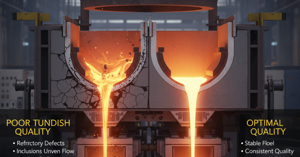 Why Tundish Quality Matters in Continuous Casting Operations